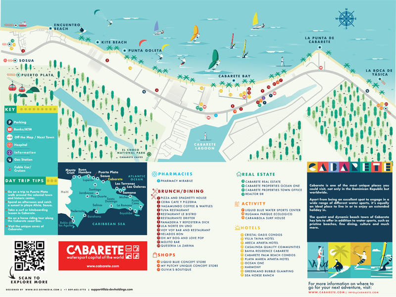 Cabarete.com Free Map - Cabarete